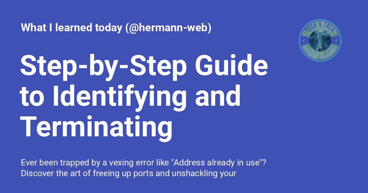 Step-by-Step Guide to Identifying and Terminating Processes on Specific ...